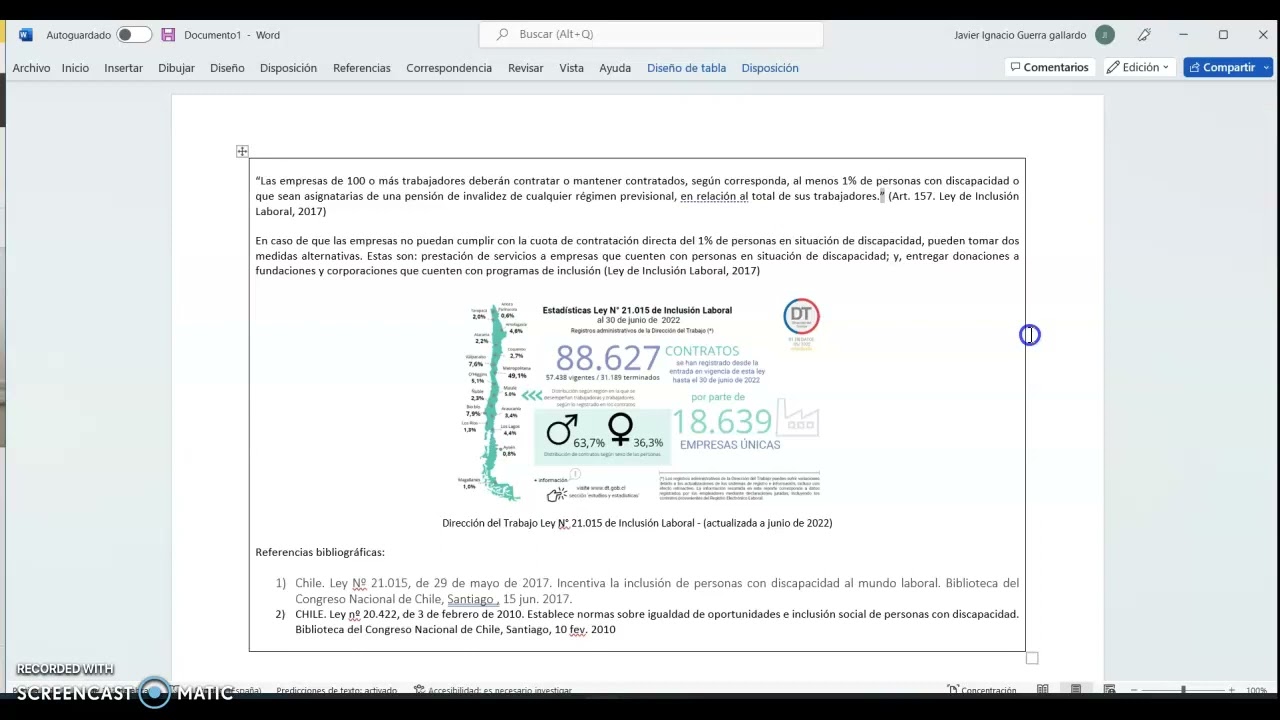 Uso de normas APA en infografía
