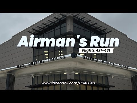 USAF BMT Airman's Run: Flights: 421-431 -- June 26, 2024