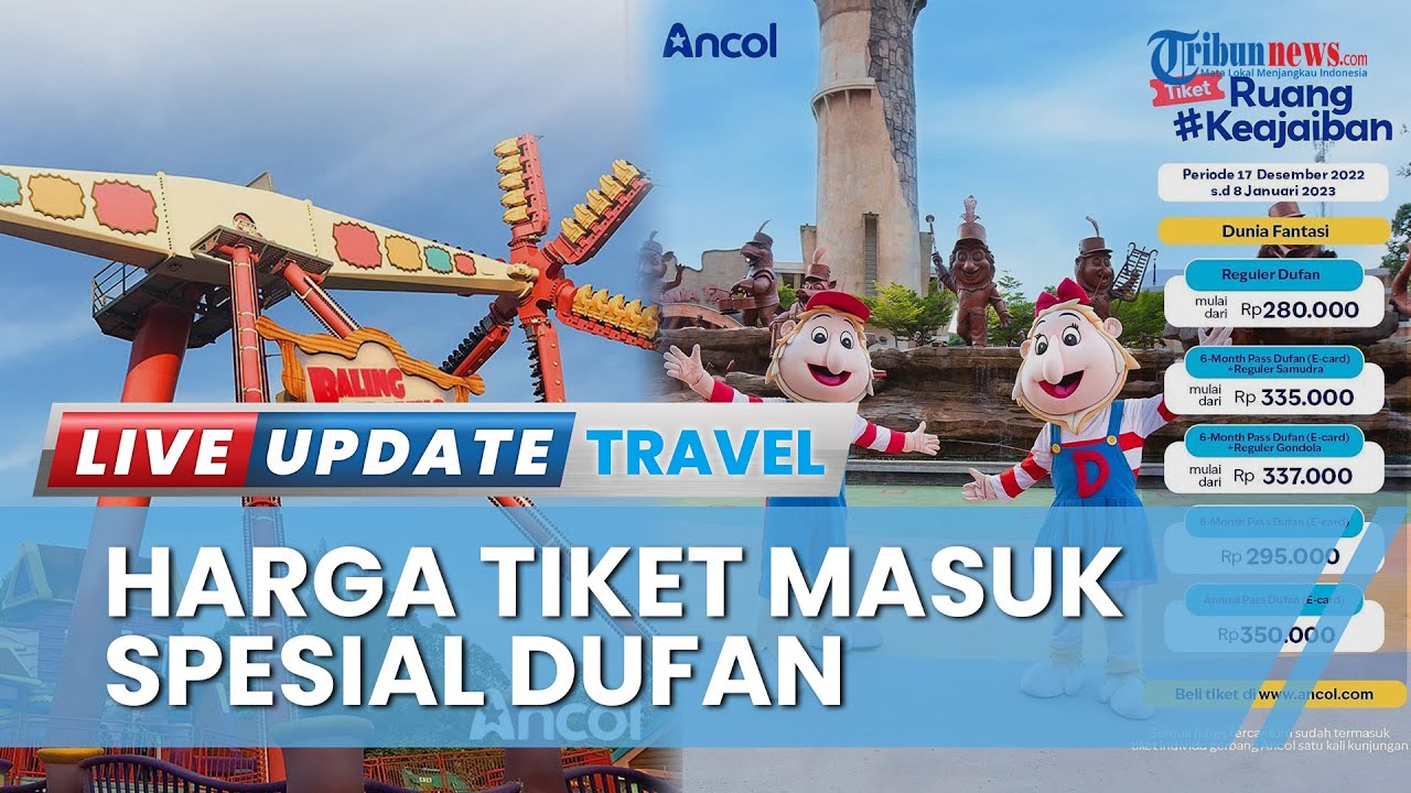Tempat Wisata Dufan Masih Memberlakukan Harga Tiket Masuk Spesial Tahun Baru hingga 8 Januari ...