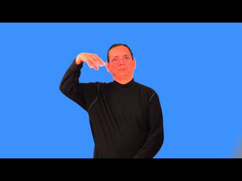 American Sign Language ASL Video Dictionary - burn light