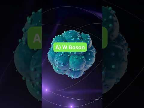 Which particle is exchanged in the weak nuclear interaction?