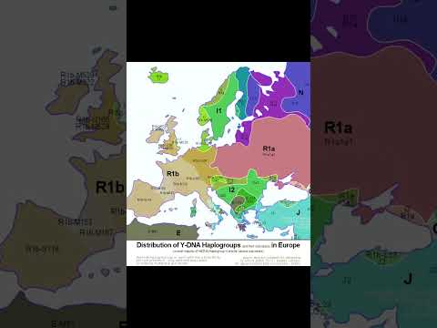 Modern Distribution of Nordic Haplogroup I1-M253