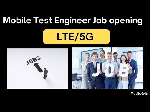 Mobile Test Engineer Job opening