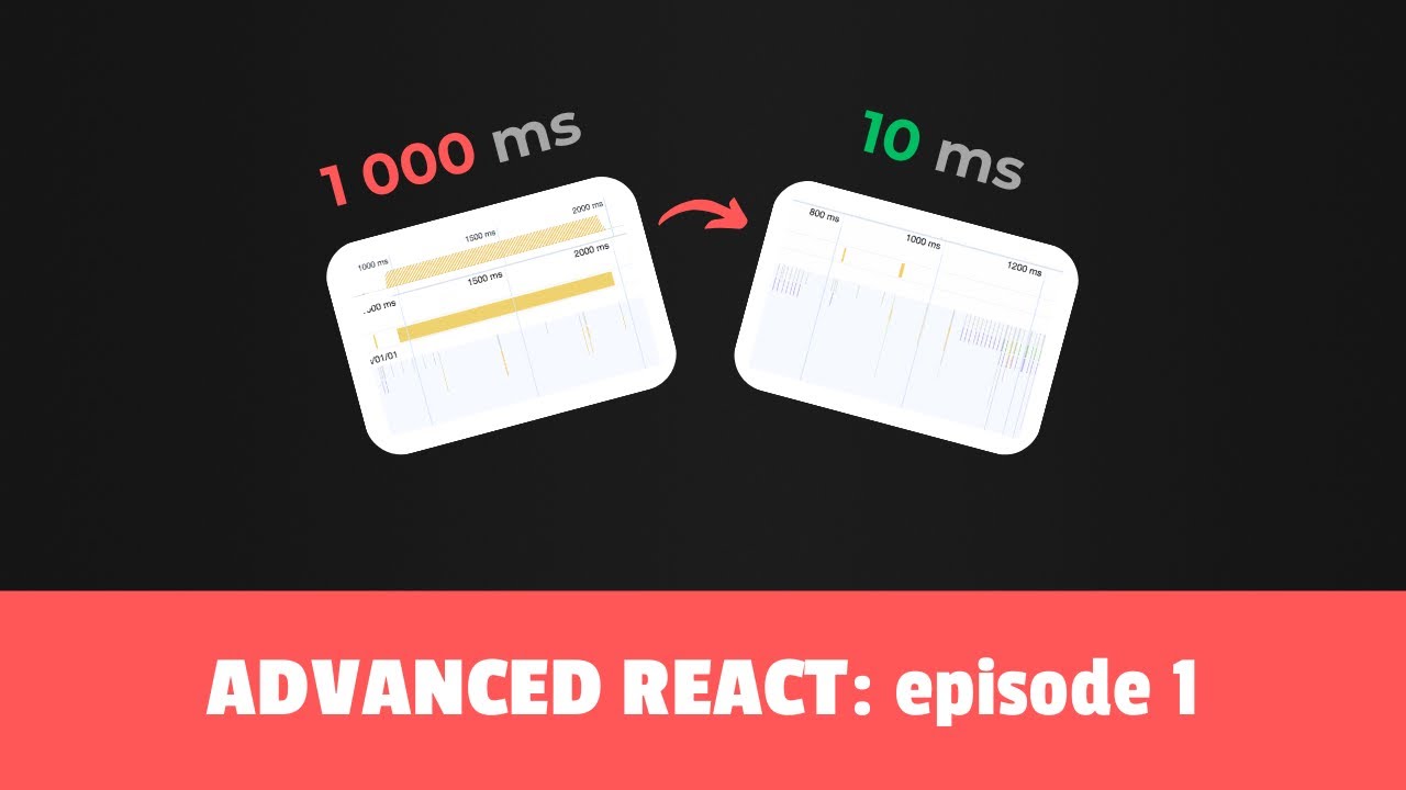 Intro to re-renders - Advanced React Course, Episode1