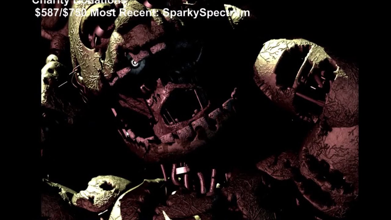 Rare Springtrap Death Screen - FNAF3 Easter Egg