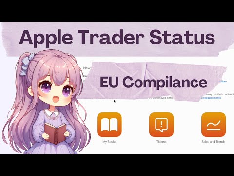 Apple Books Authors - Digitals Services Act (DSA) Trader Status Update