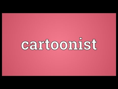 Cartoonist Meaning