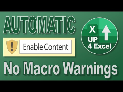 Enable Macros Automatically in Excel