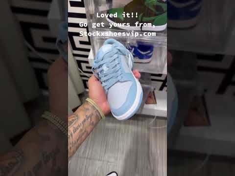 Stockxshoes Review & Best PK God Nike Dunk Low Clear Blue Swoosh