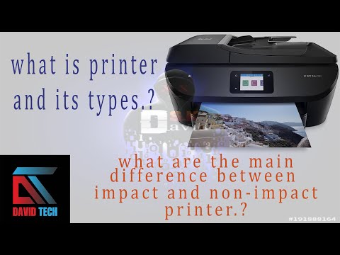 what is printer and its types.? in english/urdu/hind.