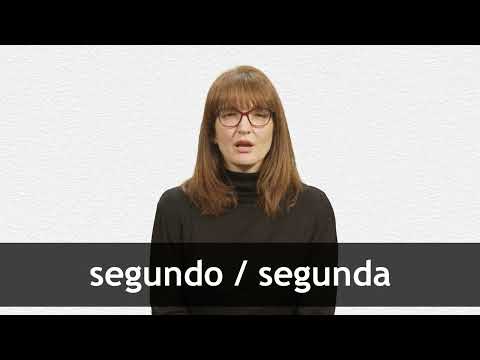 English Translation of “SEGUNDO” | Collins Spanish-English Dictionary