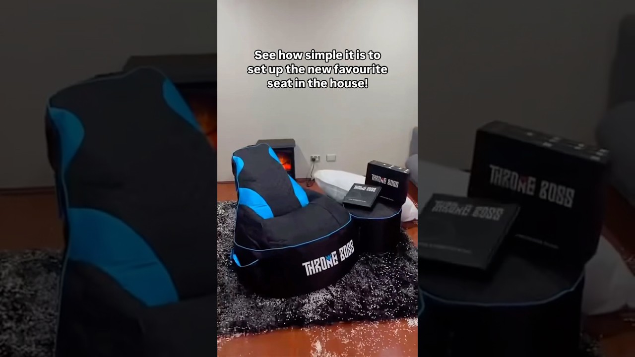 our bean bags are perfect for everyone-no gamer skills required! ✨ #gaming #gamingsetup #videogames