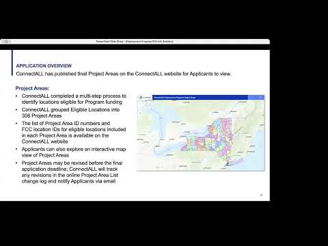 ConnectALL Deployment Program Request for Applications Information Session 12/17/2024