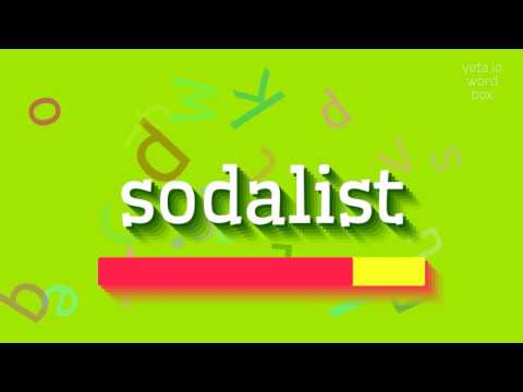 How to say "sodalist"! (High Quality Voices)