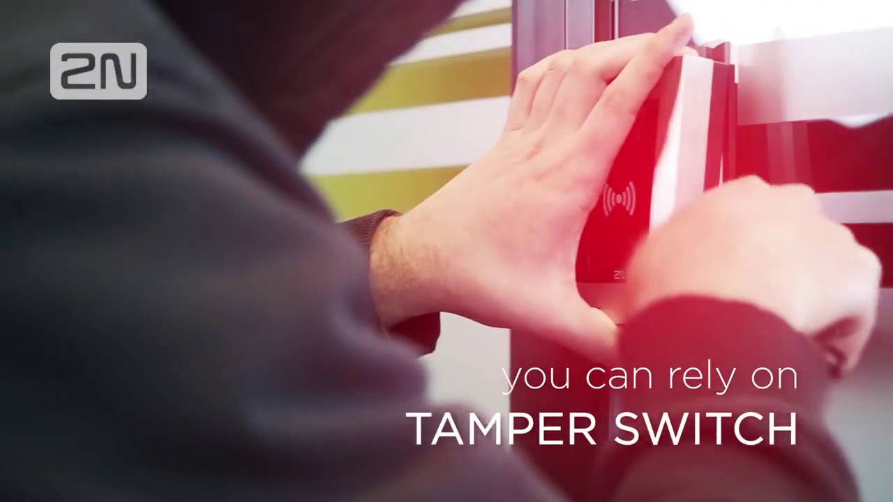 2N Access Unit with tamper switch
