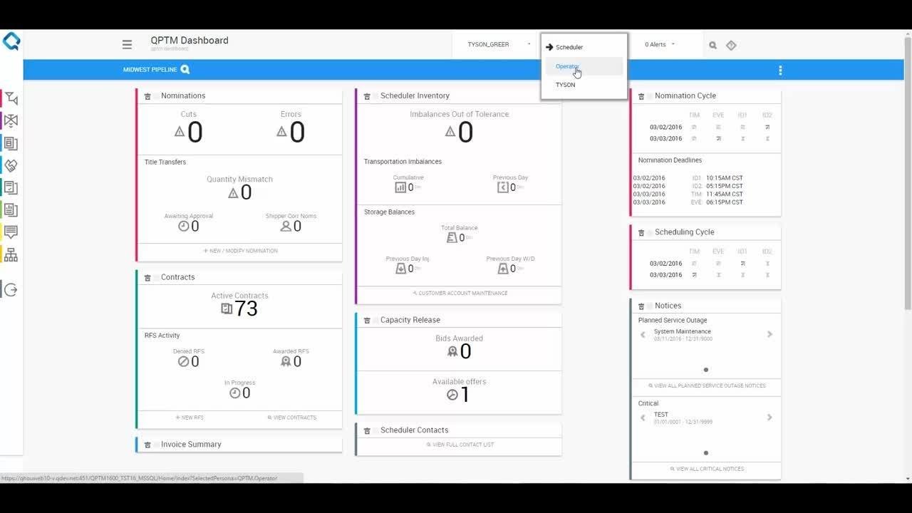 myQuorum Dashboard | Quorum Software