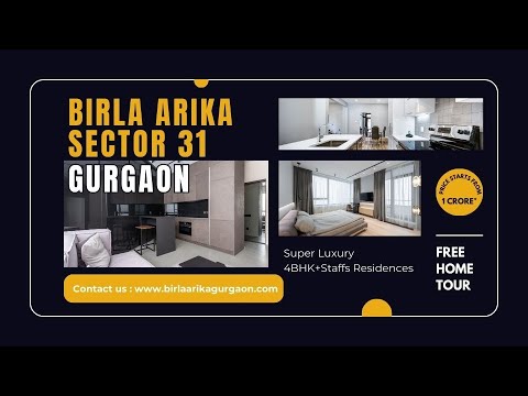 Birla Arika Sector 31, Gurgaon | Price List & Brochure, Floor Plan, Location Map & Reviews