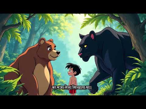 Mowgli Ki Kahani 🐯 | Mowgli Aur Sherkhan | Jungle Book Hindi Story