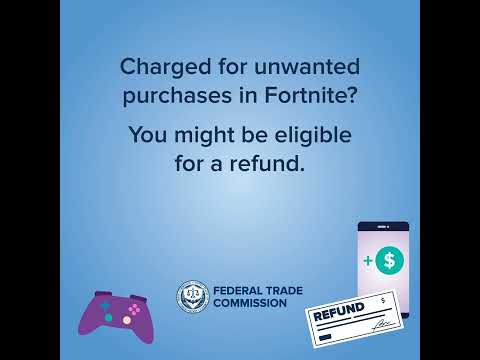 Fortnite Refunds from the Federal Trade Commission