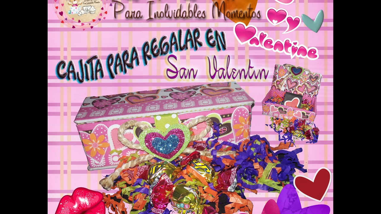 CAJA DE REGALO PARA SAN VALENTIN/DULCESDETALLESQUILLA