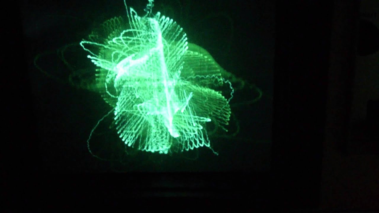 XY scope audio visual demo  02