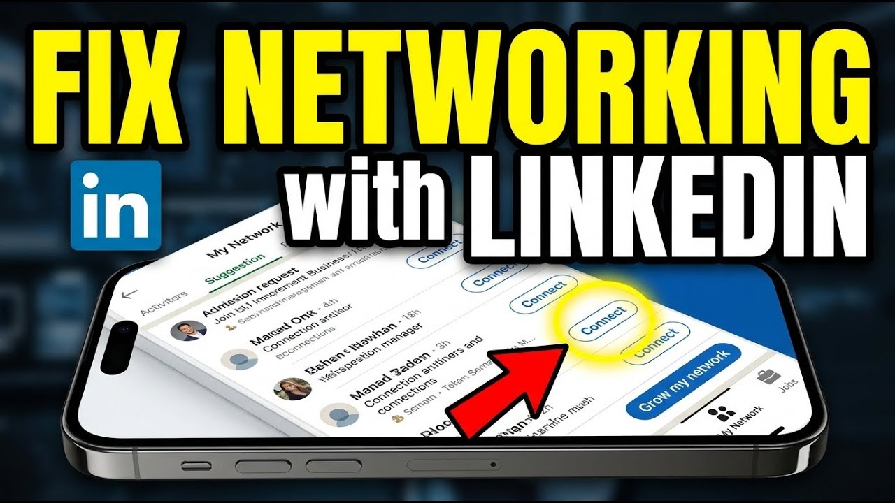 How to Fix Your Networking Skills with LinkedIn - Full Guide