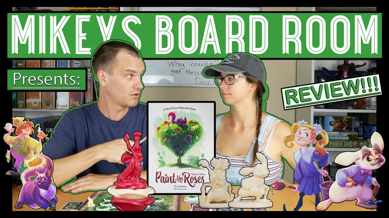 Paint the Roses - Board Game Review - Northstar Games
