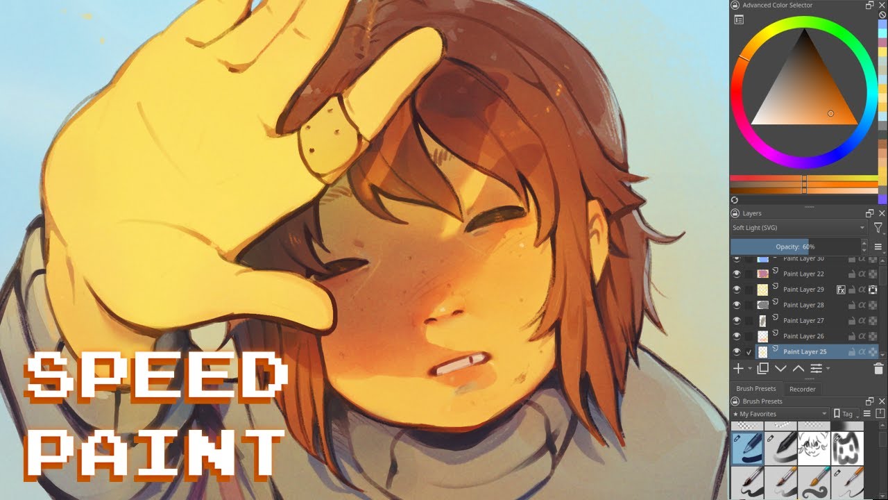 10th anniversary || undertale speedpaint