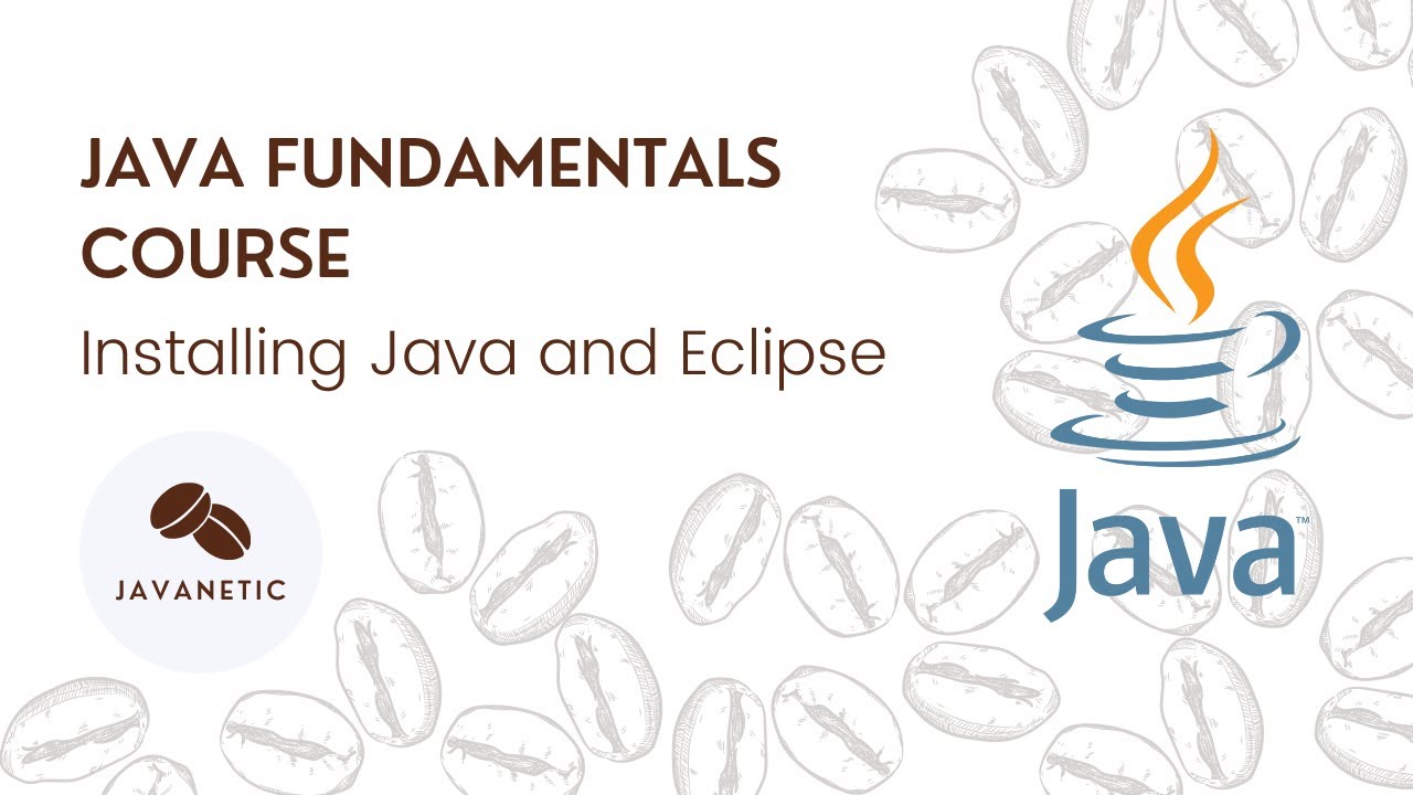 Java Lesson 1 | Installing Java and Eclipse for Windows and Mac