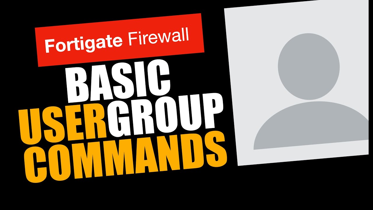 User Group CommandLine configuration