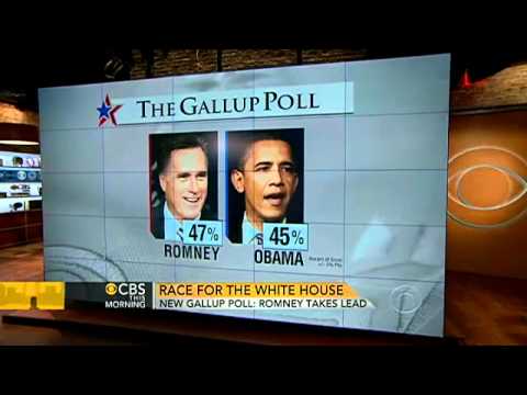 Gallup poll shows Romney leading 47 to 45 percent