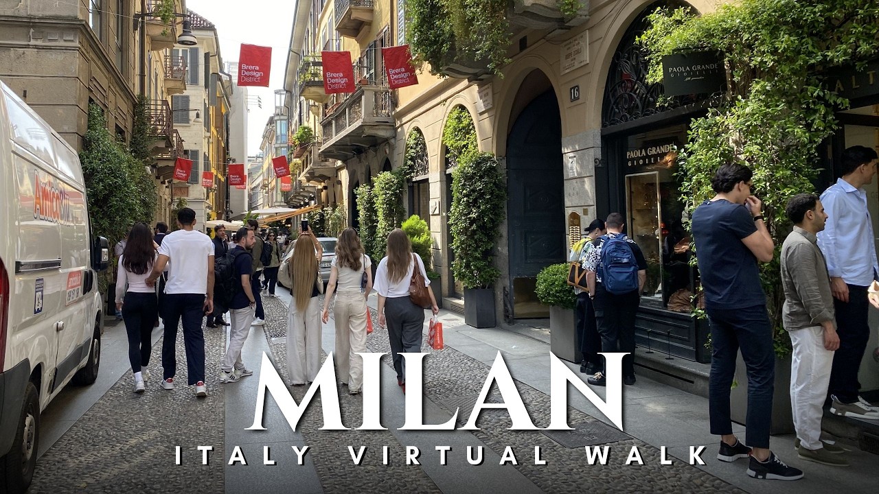Milan, Italy 🇮🇹 | Getting Ready for Design Week 2026 • 4K Walking Tour