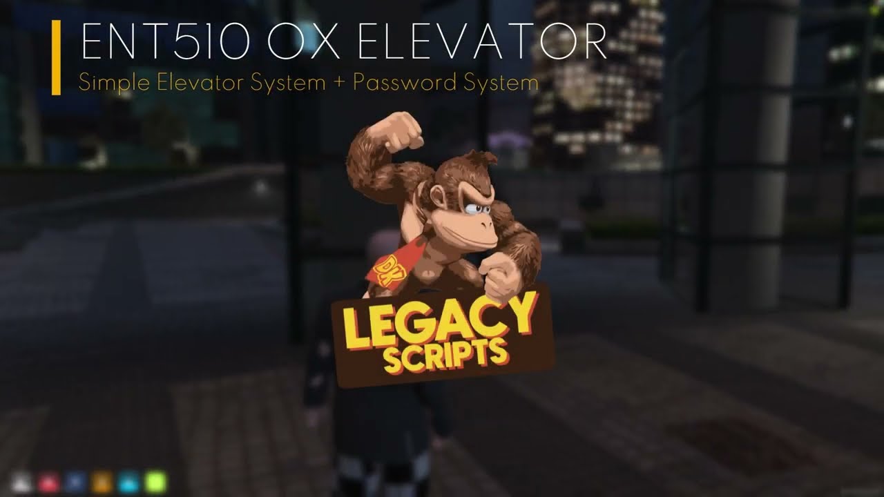 [FREE] ENT510 OX ELEVATOR (Simple Elevator + Password System)