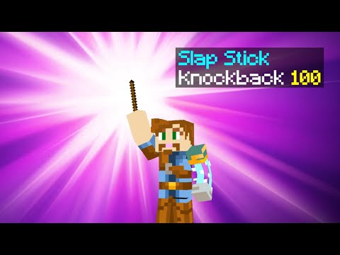 How to make a knockback stick in minecraft bedrock