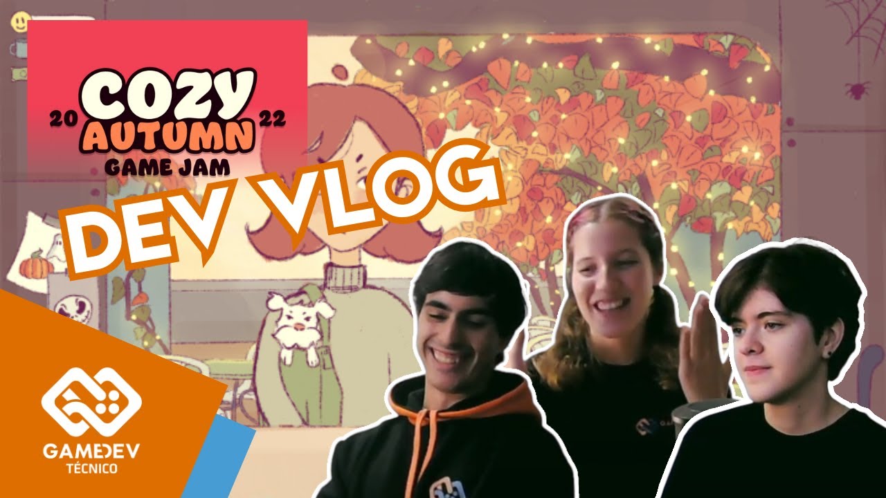 GameDev Técnico Vlog #9 - 2022 Cozy Autumn Game Jam - A Coffee A Day Keeps Troubles Away