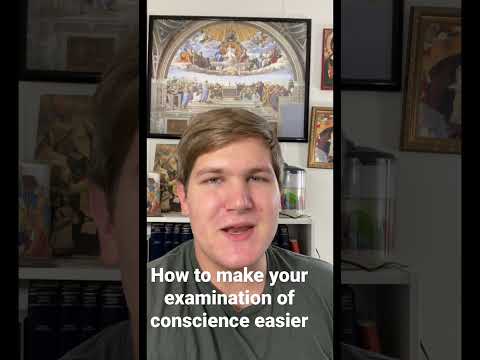 How to make your Examination of Conscience Easier #shorts #catholic #theology