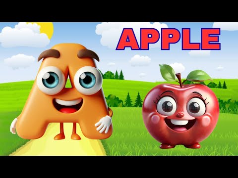 A For Apple | Phonics Song | nursery rhymes | a for apple | abc for toddlers, @kids_house_school