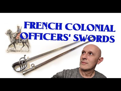 French Colonial Officers' Swords (Non-Regulation Swords)