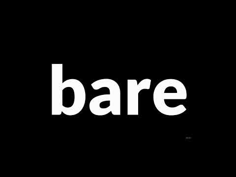 Bare Meaning In Urdu | Bare Meaning | Bare Ka Matlab Kya Hota Hai | Bare Urdu Meaning