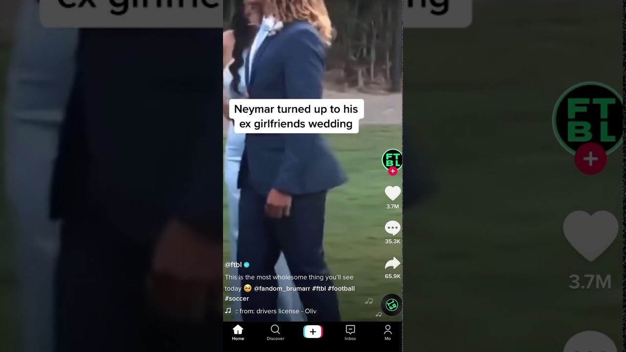 NEYMAR TURNS UP AT EX GIRLFRIENDS WEDDING!!