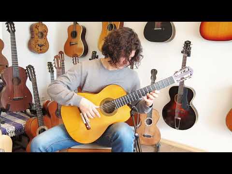 Manuel Ramirez ~1912 - similar to Andres Segovia's guitar by | Reverb