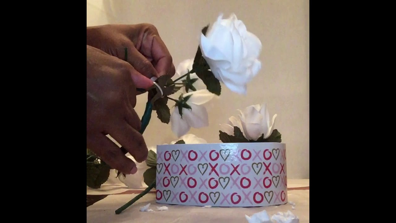 How To Make A Heart Shaped Rose Box
