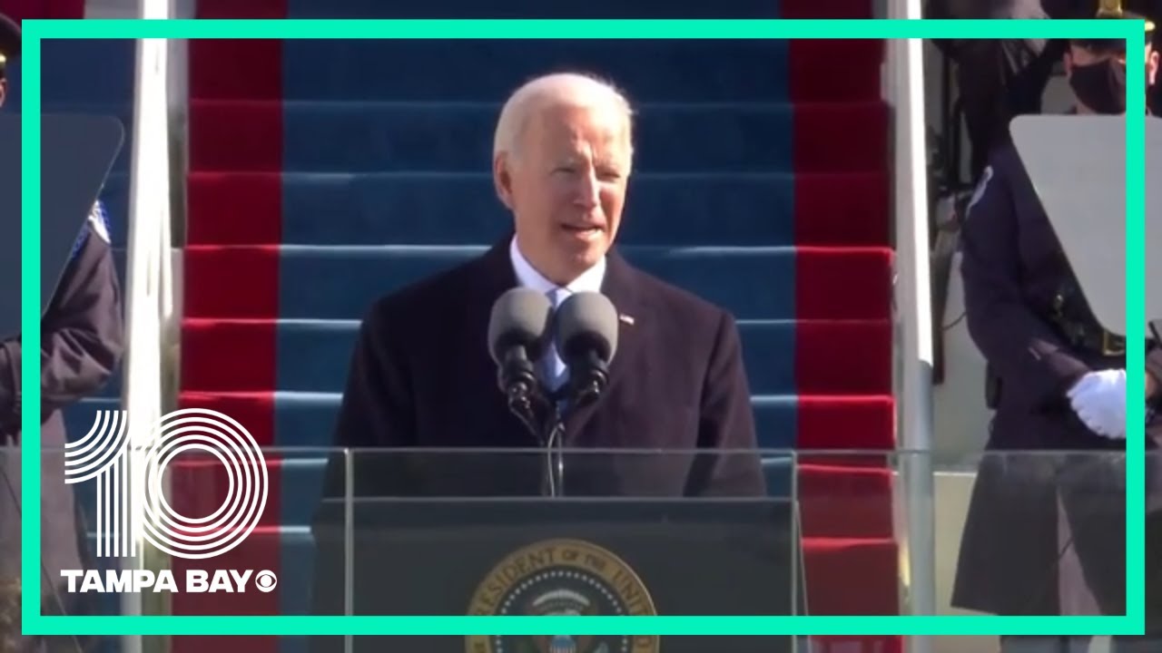 President Joe Biden's opening remarks of Inaugural Address