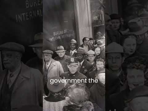 The Creation Income Taxes! #history #historyshorts