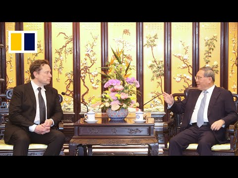 Musk in China to promote Tesla's self-driving tech