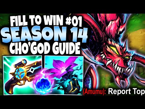 THE FIRST JAX OF SEASON 14 MET THE BEST FULL AP PEN CHO'GATH BUILD GUIDE TO CARRY | Fill To Win #01