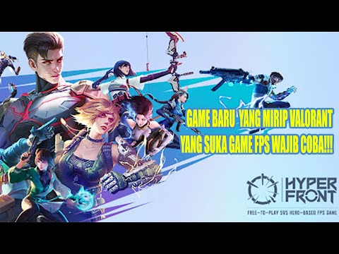 VALORANT MOBILE⁉ KATANYA GAME INI MIRIP VALORANT || HYPER FRONT