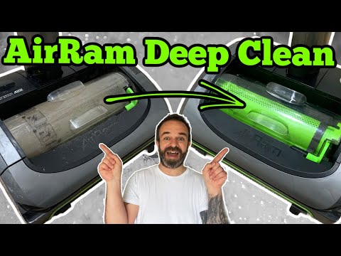How to Clean Gtech AirRam? LIKE NEW in 4 EASY Steps