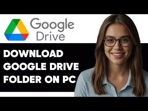 HOW TO DOWNLOAD A GOOGLE DRIVE FOLDER ON DESKTOP(PC VERSION) - NEW 2024 TUTORIAL!
