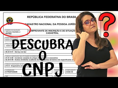 📢COMO CONSEGUIR O NUMERO DO SEU CNPJ